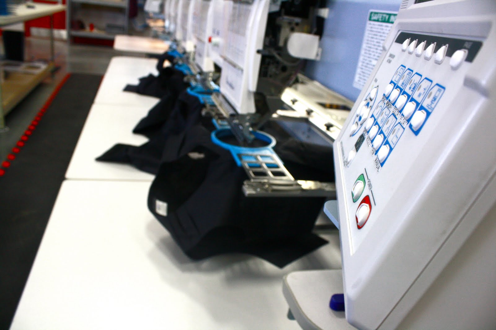 On Scene: On Location: The Embroidery Department.