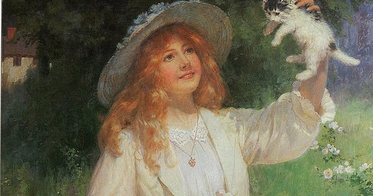 ART BLOG: Percy Tarrant - Kittens