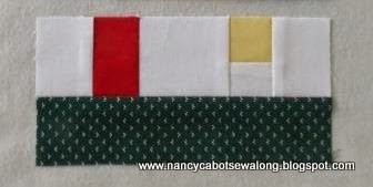 Moore About Nancy: Little White House on the Hill quilt block