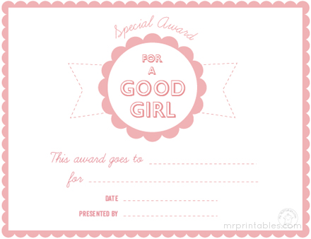 Anna's Resources for Young Learners: Certificates