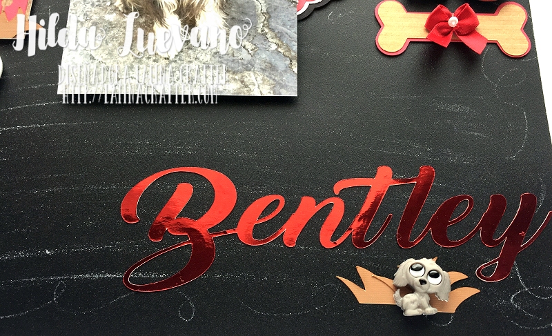 Latina Crafter - Sellos en Español: Layout Amor Perruno