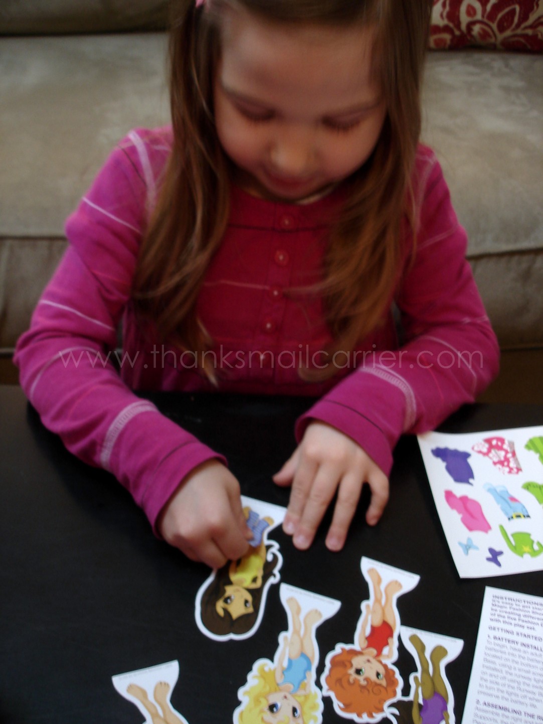 Thanks, Mail Carrier | Colorforms Magic Fashion Show {Review}