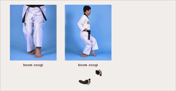 New Tae Kwon Do: Seogi (Kuda-kuda) dalam Taekwondo