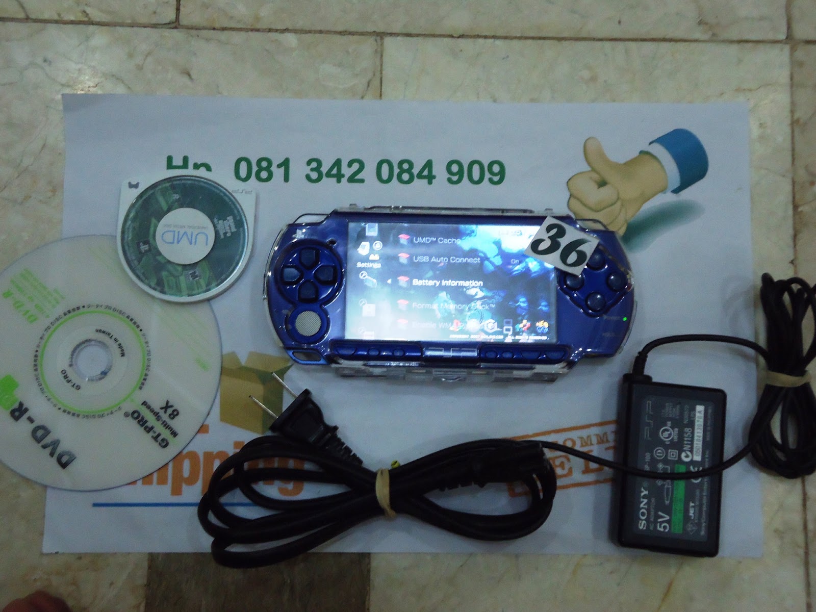 #36 PSP 2001 Blue GTA Vice City Stories + Clear Case + 8 Gb - Obral PSP ...