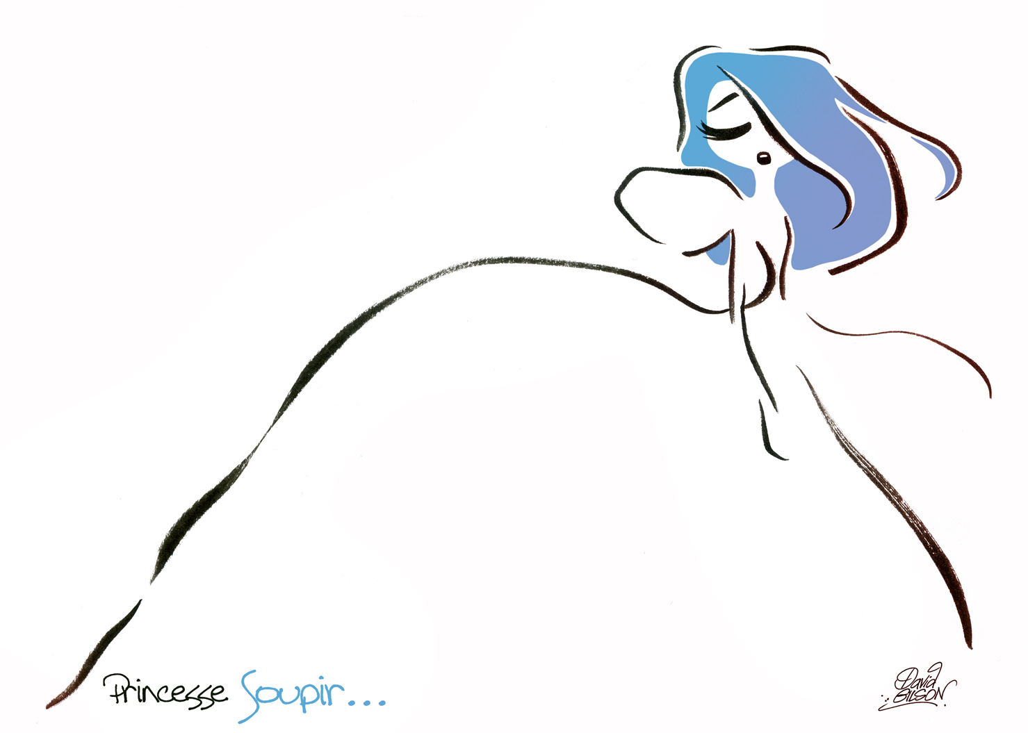 David Gilson: Princesse Soupir...