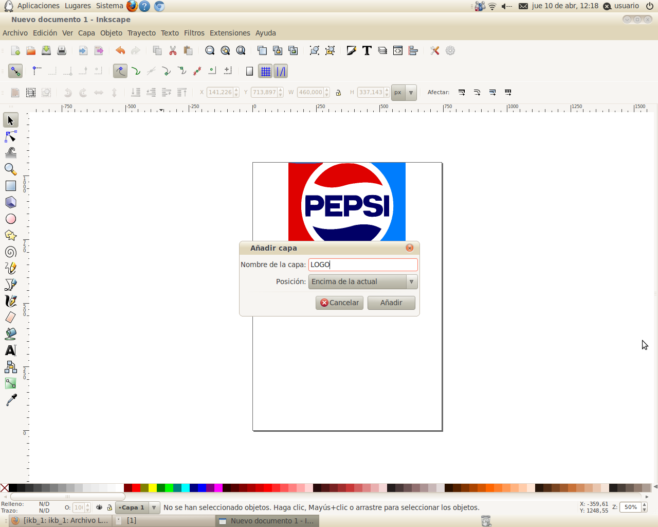 Tutorial Inkscape: LOGO 7
