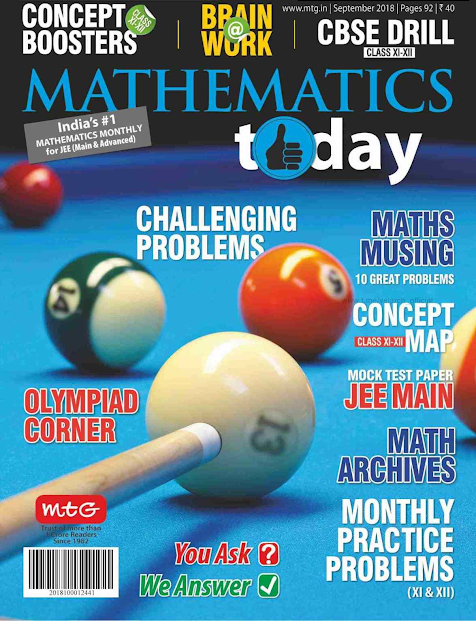 Mathematics Today Magazine September 2018