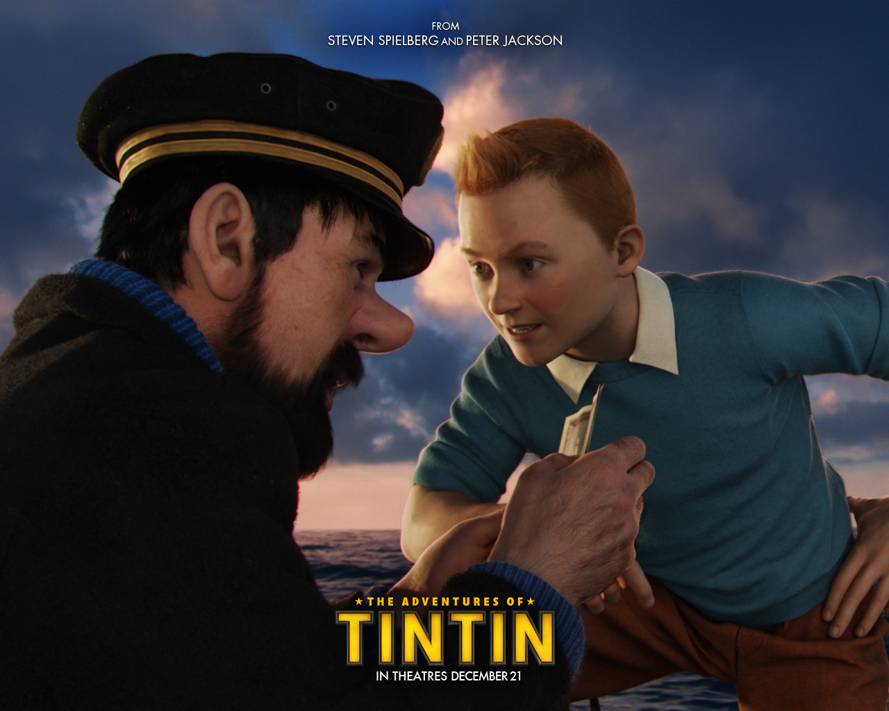 Straddling the Gap: Movie Review - The Adventures of Tintin