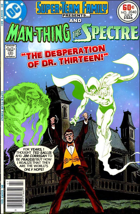 Super-Team Family: The Lost Issues!: Man-Thing and The Spectre in: "The ...