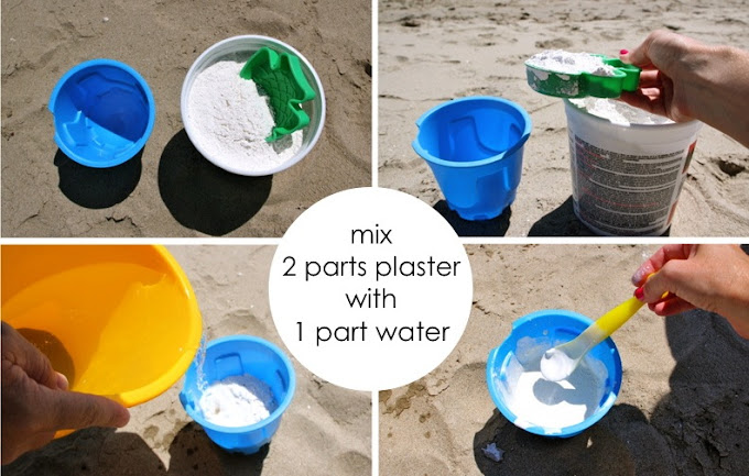 TUTORIAL: Sand and Plaster Beach Molds - MADE EVERYDAY