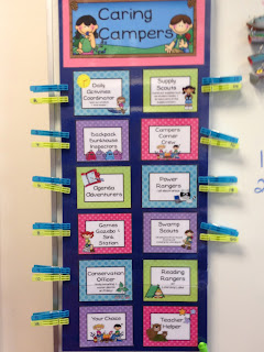 travelnteach: camping class theme