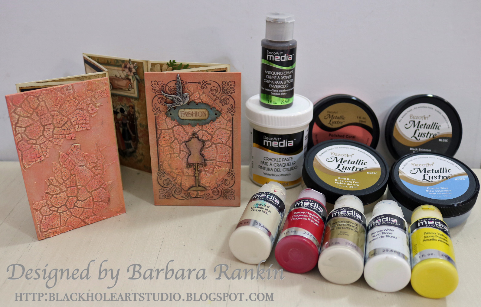 Black Hole Art Studio: How to Make an Accordion Style Book with Gypsy ...