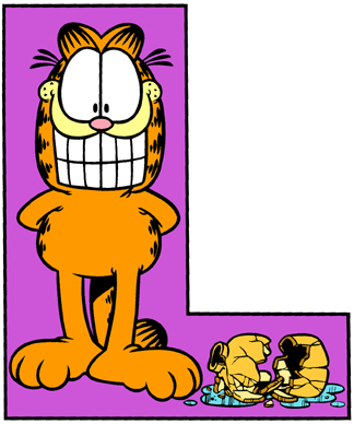 Escuela infantil castillo de Blanca: ALFABETO DE GARFIELD