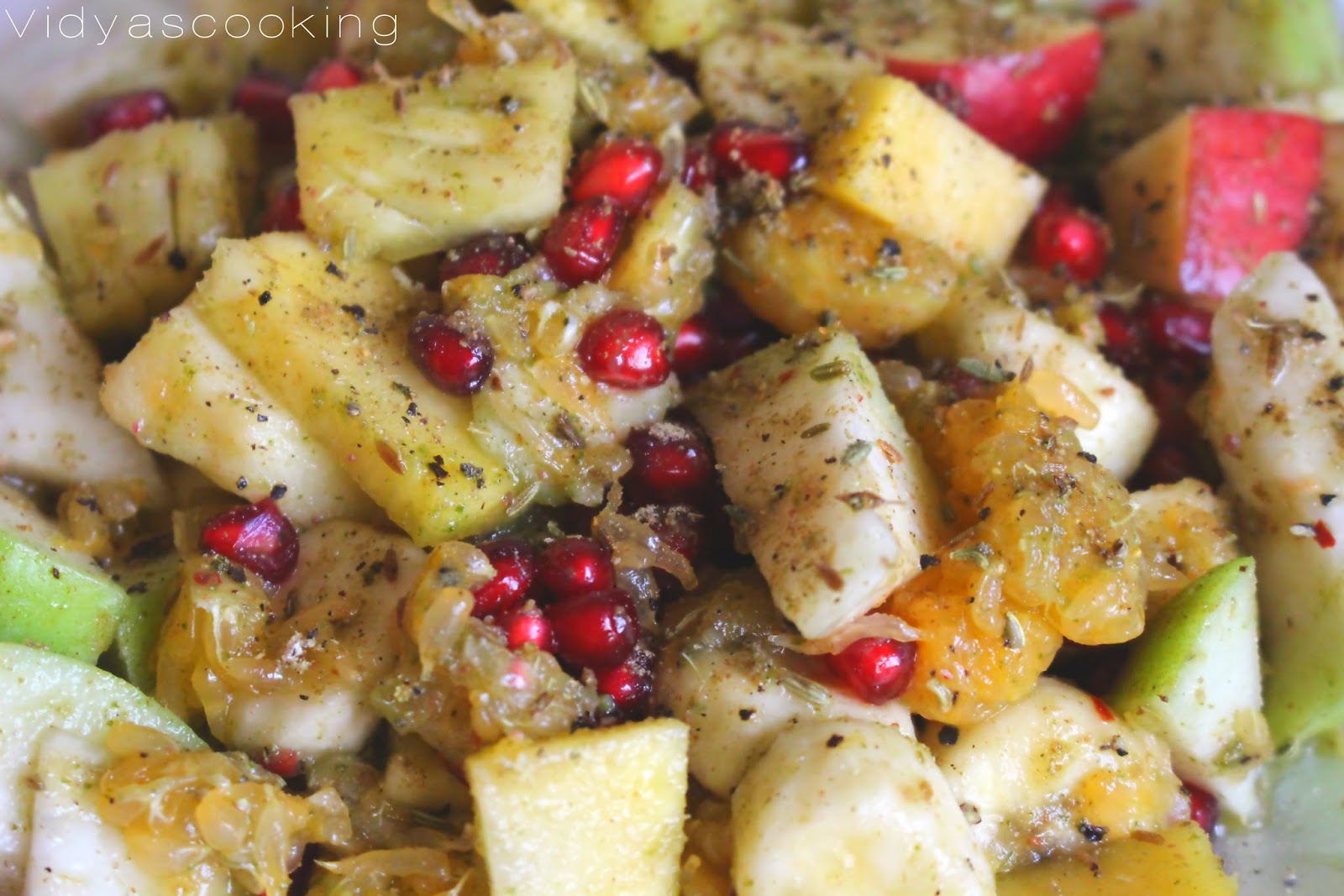 Street Food Series: Mixed Fruit Chaat Recipe