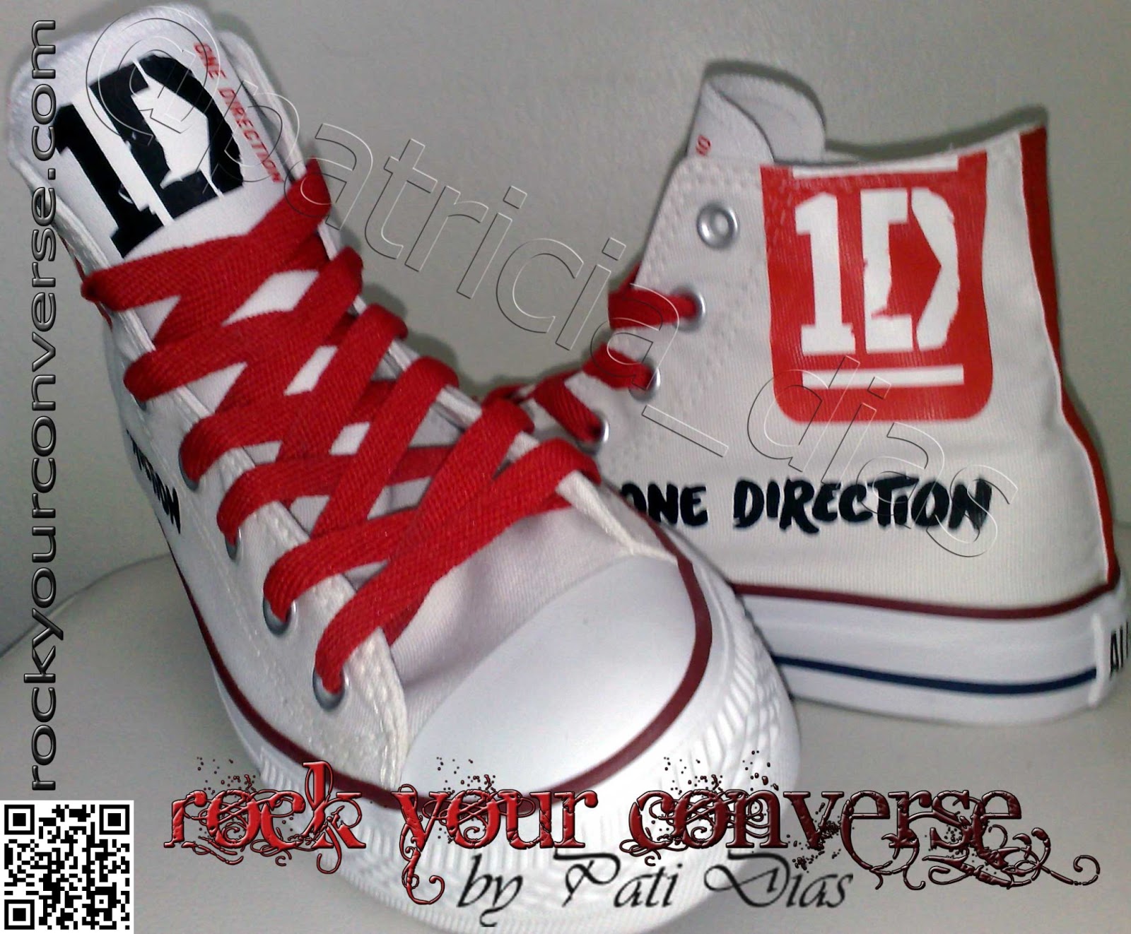 Converse All Star Customizado - Rock Your Converse!: One Direction - 1D