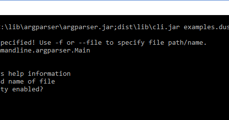 Inspired by Actual Events: Java Command-Line Interfaces (Part 22): argparser