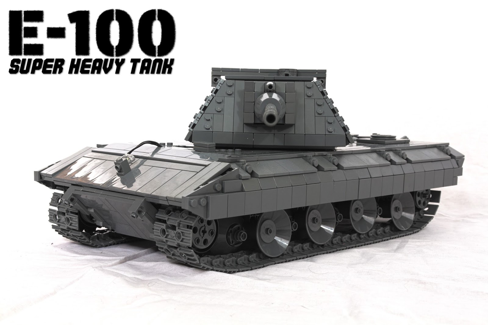 Tommy Styrvoky's MOCs: E-100 super heavy tank