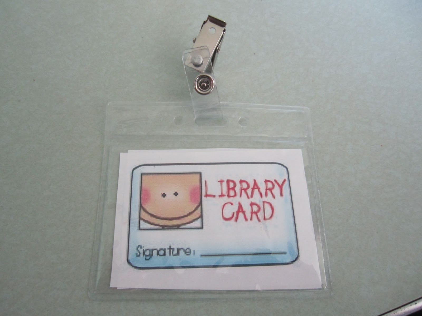 Kidspiration: SECOND Helpings : Lost Library Cards-No More!