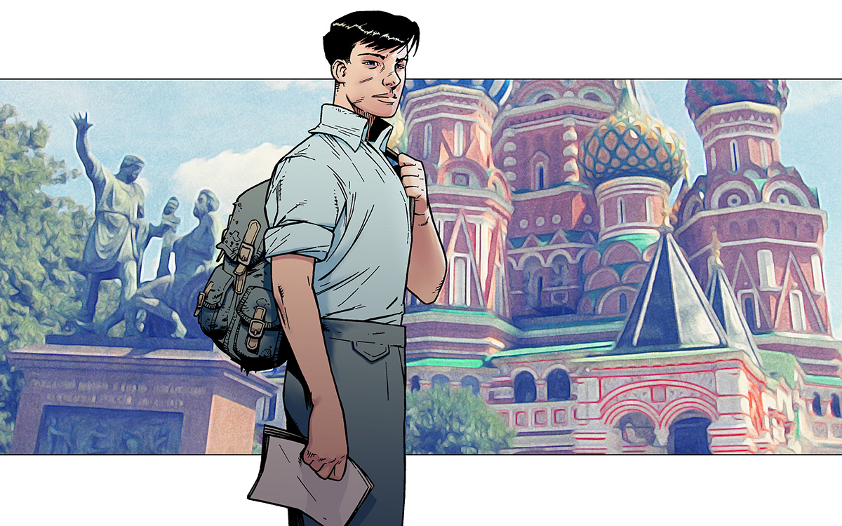 Illustrated 007 - The Art of James Bond: Red Nemesis First Edition