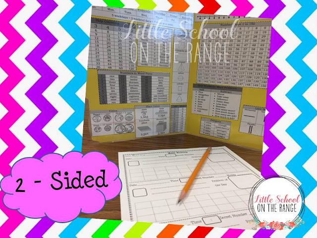 Little School on the Range: Math Resource Folders