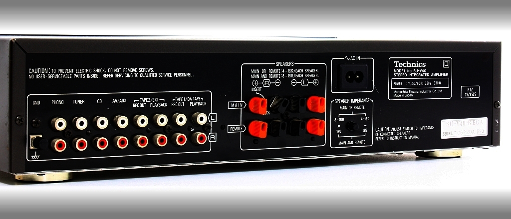 Technics SU-V40 - Integrated Amplifier | AudioBaza