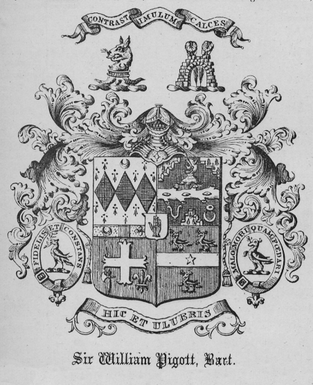 THE PIGOTT FAMILY OF QUEEN'S COUNTY, IRELAND; SOME ANCESTRAL ...