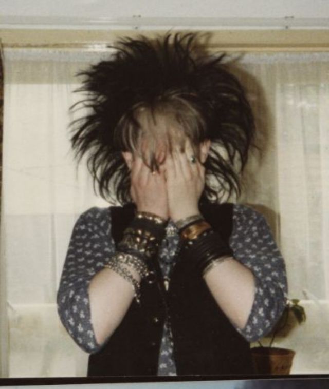 Portraits of Goths and Death Rockers in the 1980s ~ Vintage Everyday