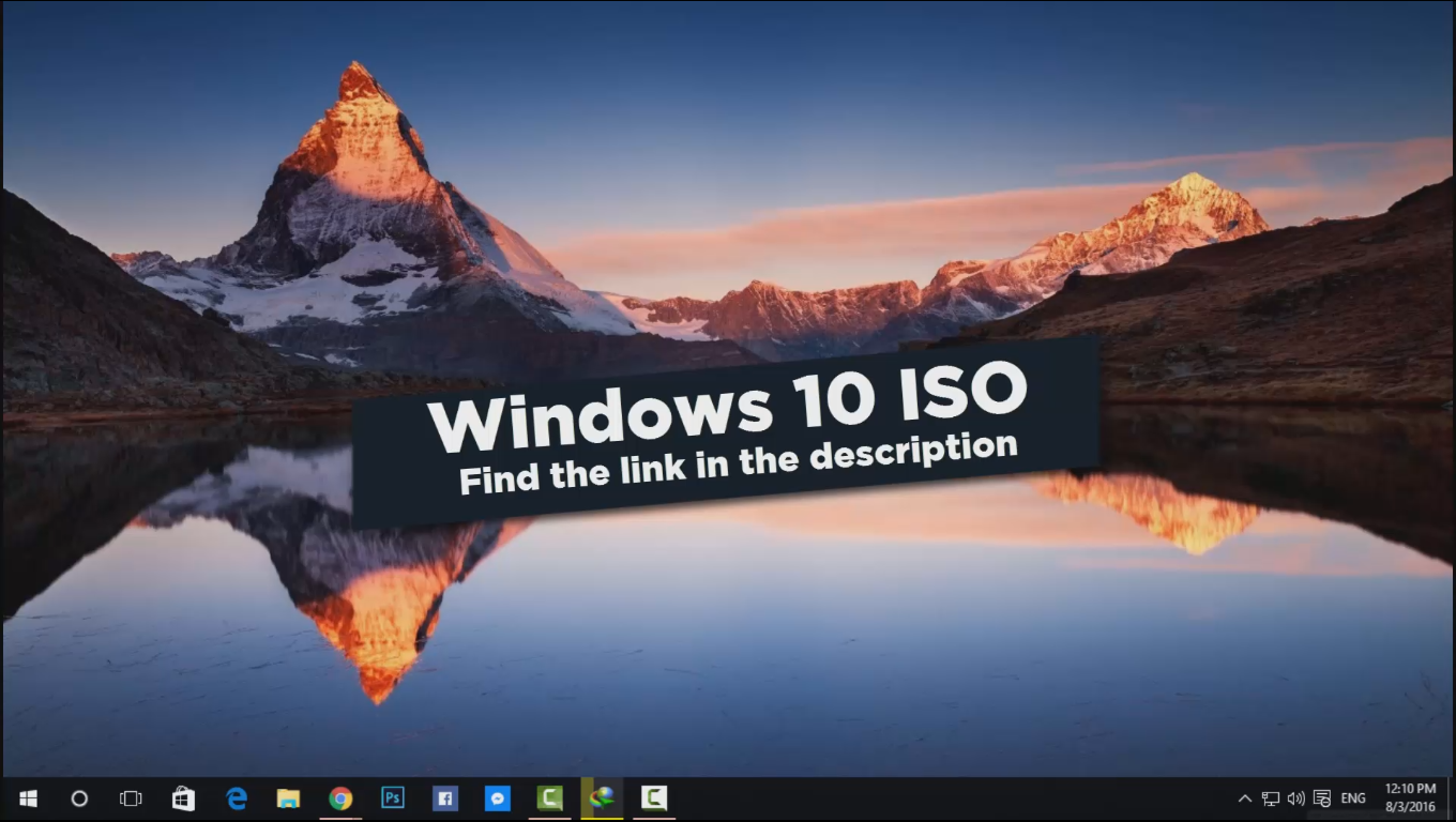 How to download Windows 10 anniversary update official ISO - The Vertechs