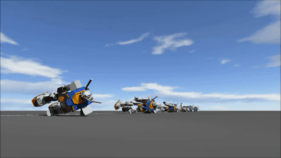 GUNDAM GUY: 3D Creature Physics - Walking Gundam Using Physics Engine