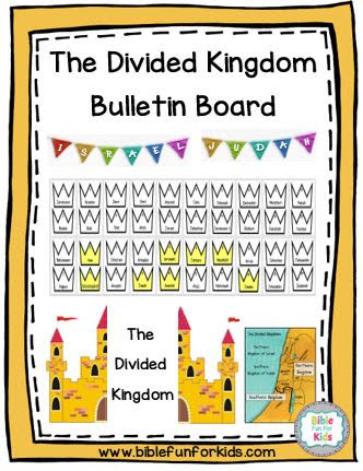 Bible Fun For Kids: Kings in the Old Testament Lesson Links