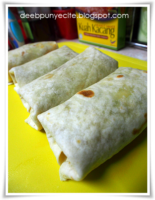 myChef's - Gourmet Blog Challenge: Beef Keema Masala Roll ala Shawarma ...