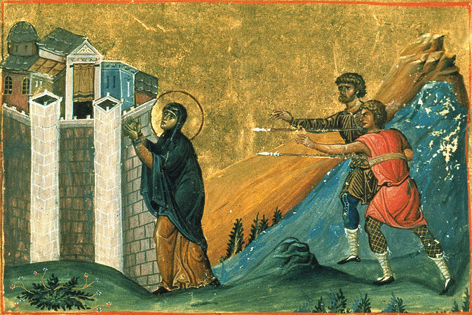 ORTHODOX CHRISTIANITY THEN AND NOW: Saint Pelagia the Virgin Martyr of ...