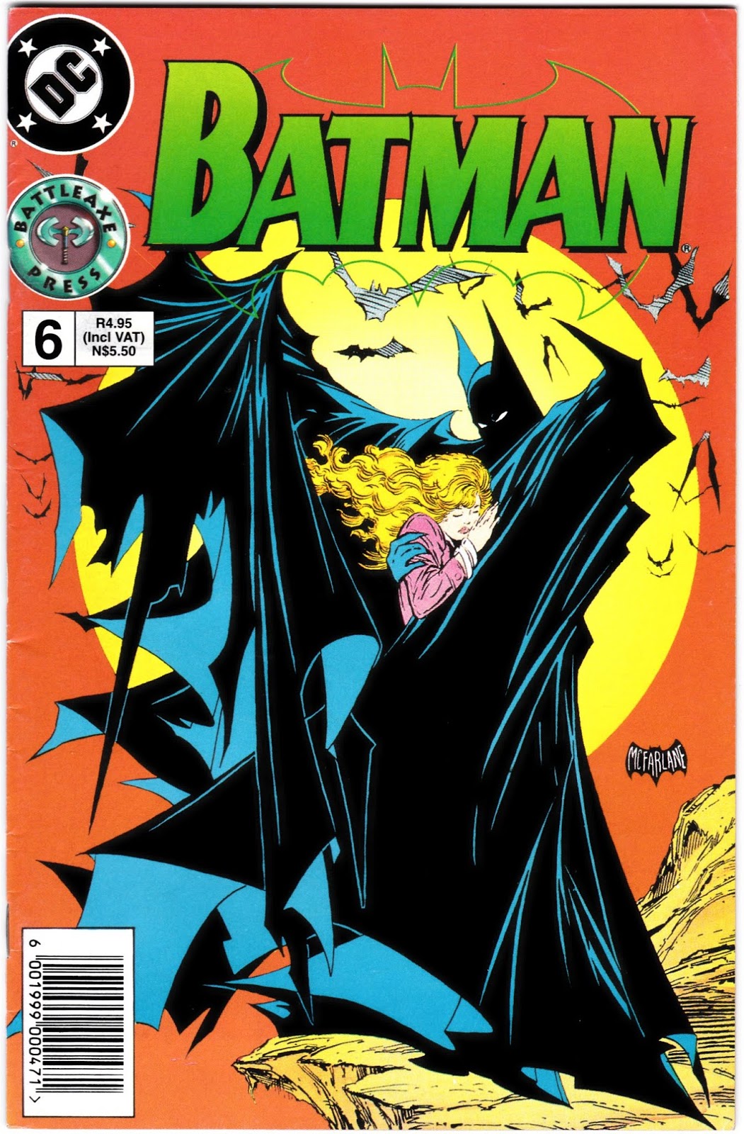 South African Comic Books: Battleaxe Press Batman 6