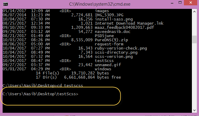 Front End Latest Technologies How To Target Run Command Of Scss