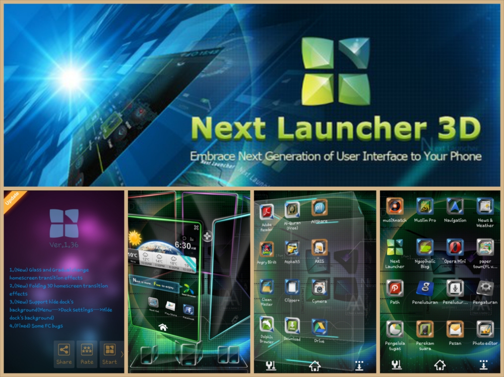 Next launcher 3d v1 38 build 68 patched : preppehua