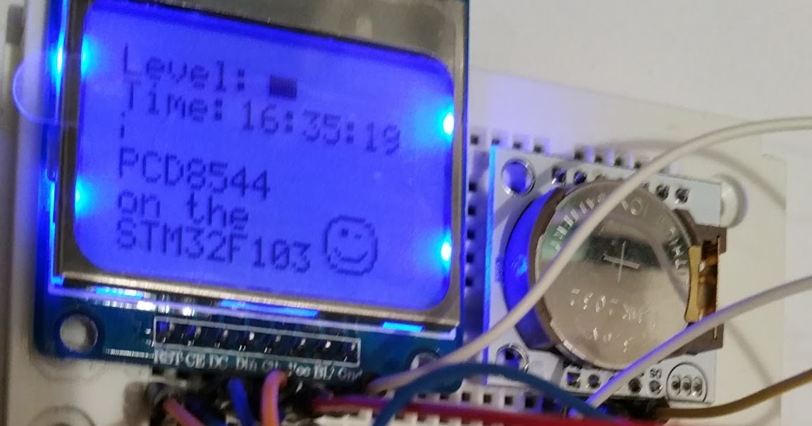 THD Arduino Projekte: STM32 (Blue Pill Board STM32F103C8T6) mit Nokia ...