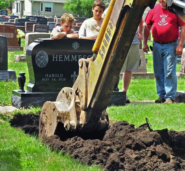 Bre McGee:: A family who digs together...