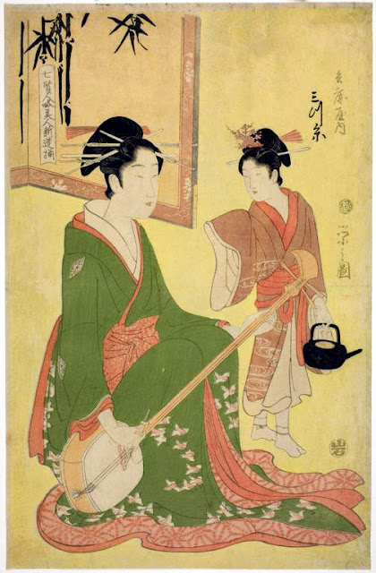 Japankonst: Chōbunsai Eishi (1756–1829)
