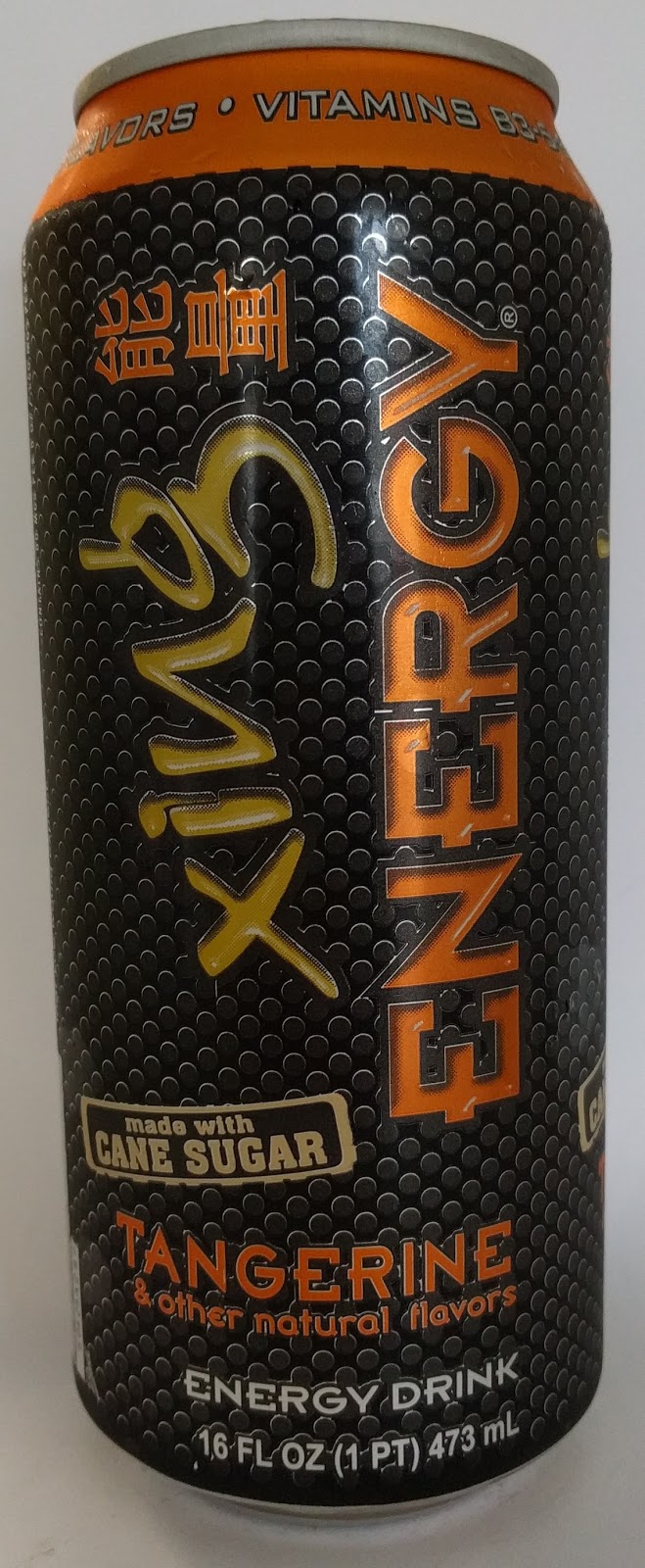 Caffeine King: Xing Tangerine Energy Drink Review