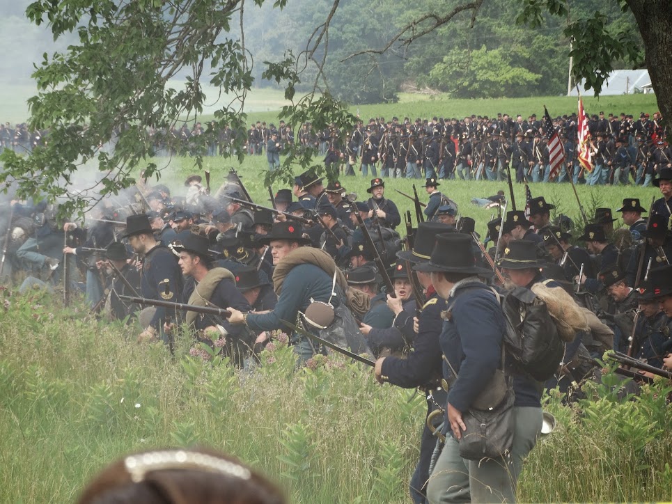 On Campaign: Blue Gray Alliance, Battle of Gettysburg 150th Reenactment ...