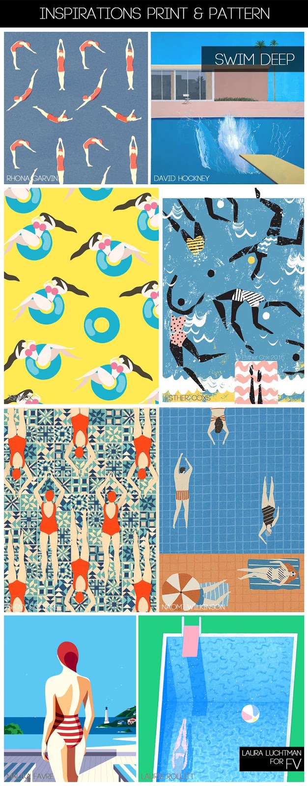 PRINT & PATTERN INSPIRATION: SWIM DEEP | Kukka