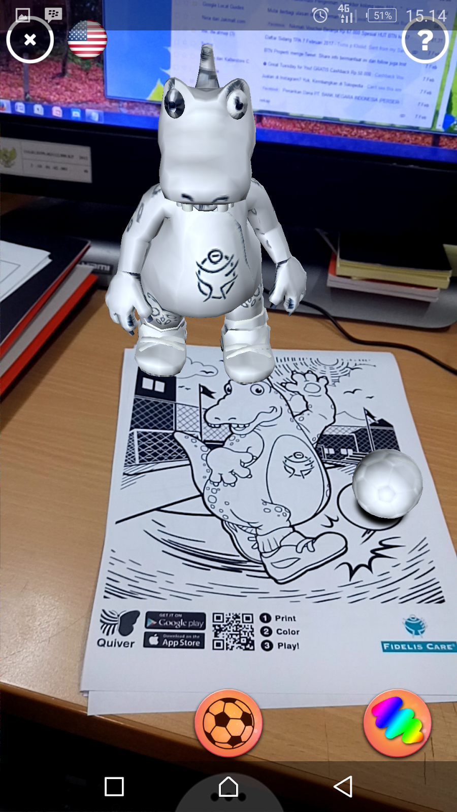 Coloring lebih mengasikkan dengan teknologi Augmented Reality dari ...