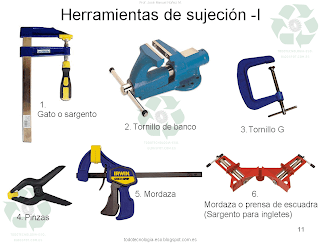 herramientas de sujeción