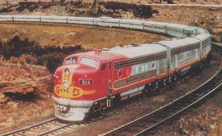 Social Media For Seniors: Remember the Santa Fe Super Chief?