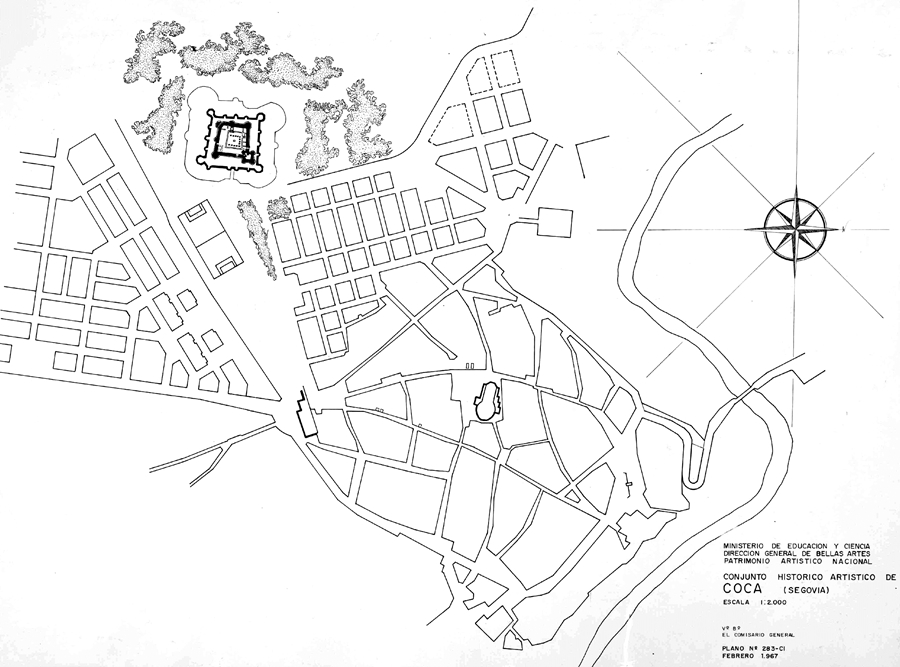 El Castillo de Coca, en Segovia, en la actualidad