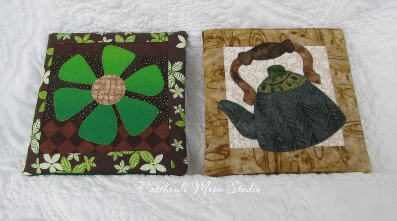 Patchouli Moon Studio: Fabric Covered Trivets