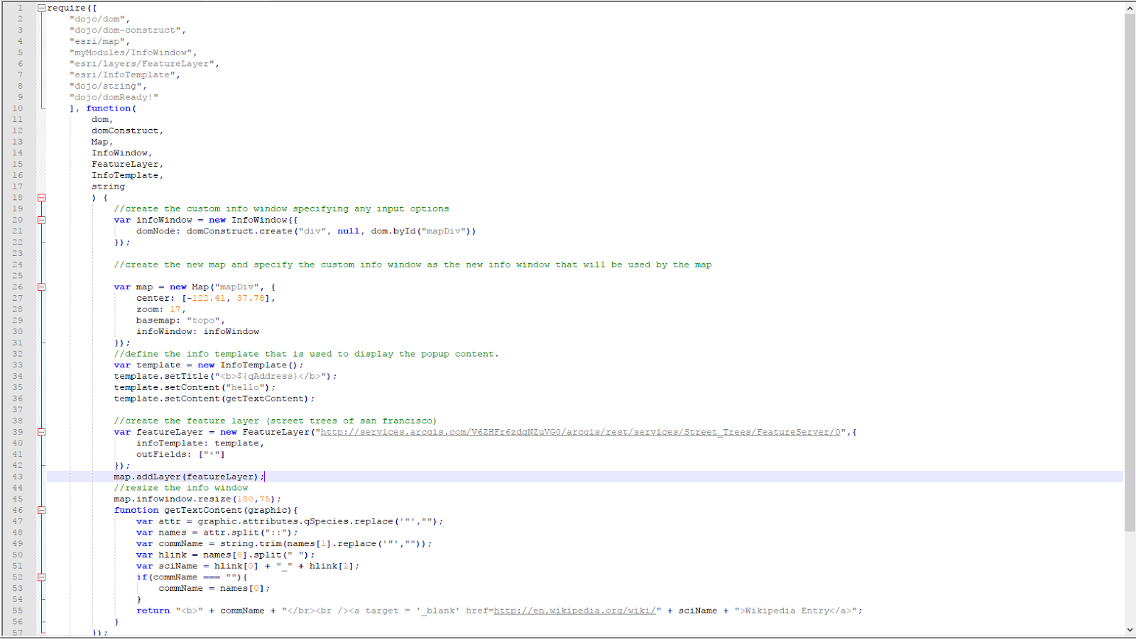 Geography 455: Web GIS: 2017