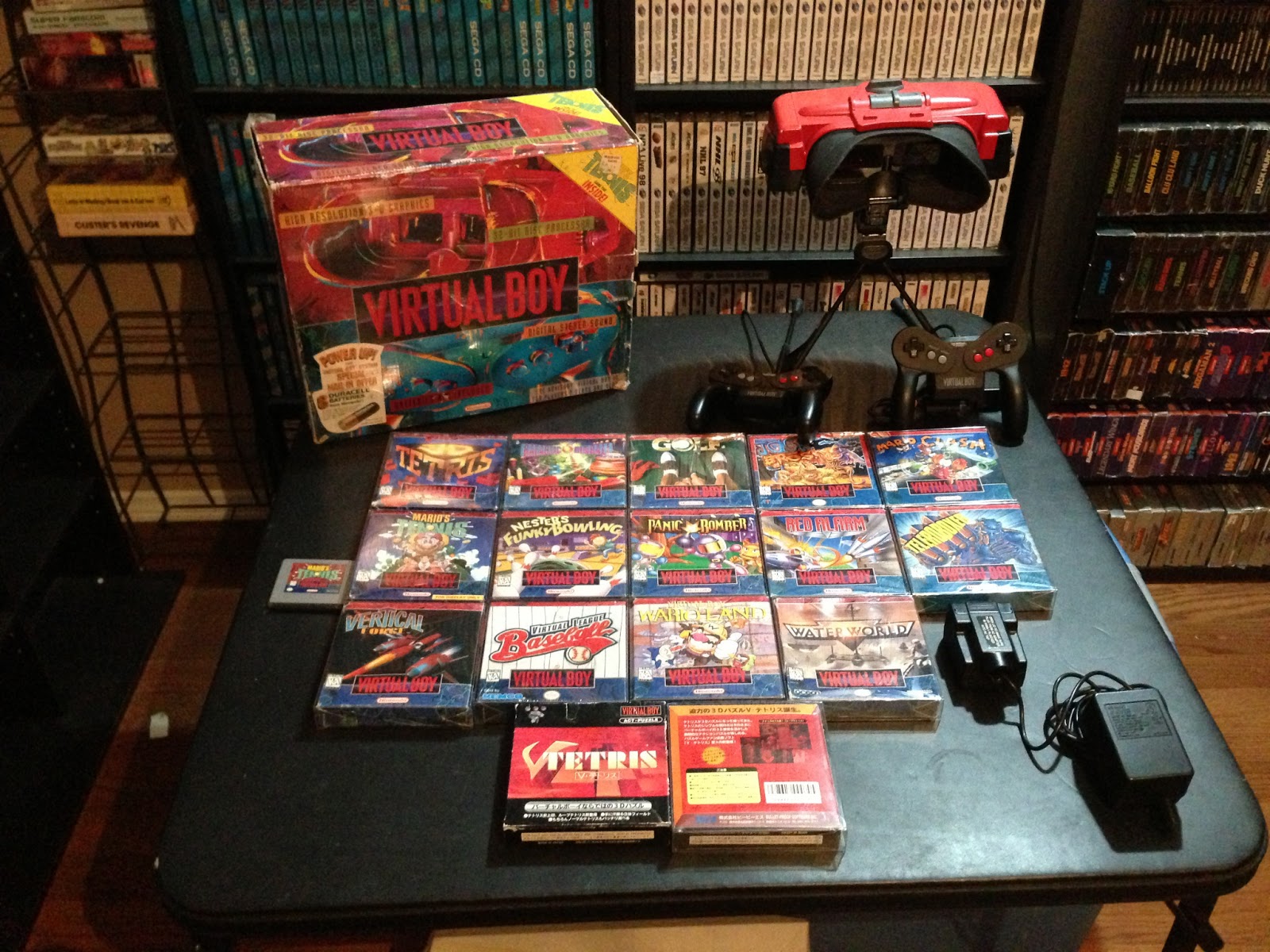 Game Over: Complete Nintendo Virtual Boy Set (Video Included)