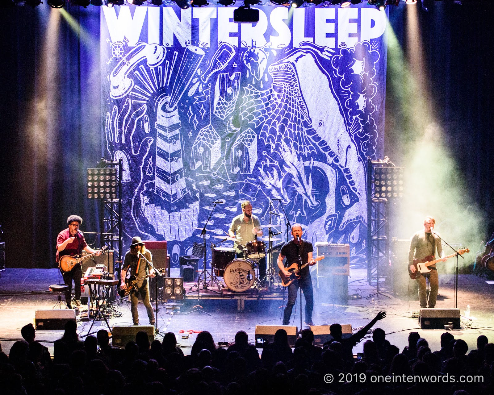 one in ten words: Wintersleep at The Danforth Music Hall - Concert Photos