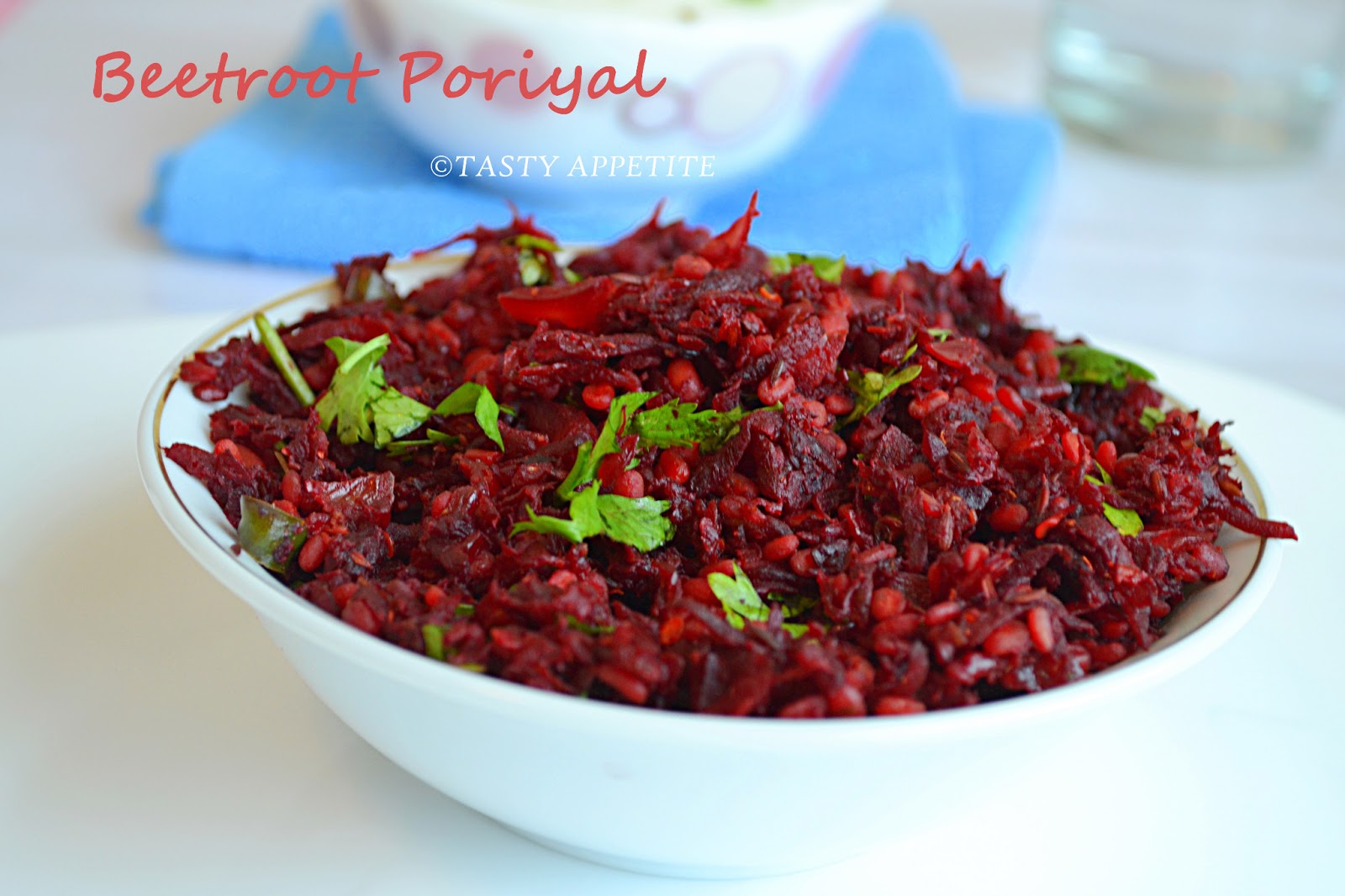 How to make Beetroot Stir Fry / Beetroot Curry / Beetroot Poriyal: